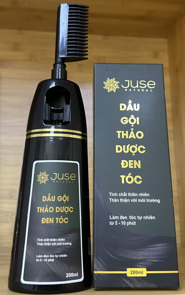 DẦU GỘI ĐEN TÓC JUSE 200ML – MỸ PHẨM, DƯỢC MỸ PHẨM JUSE
